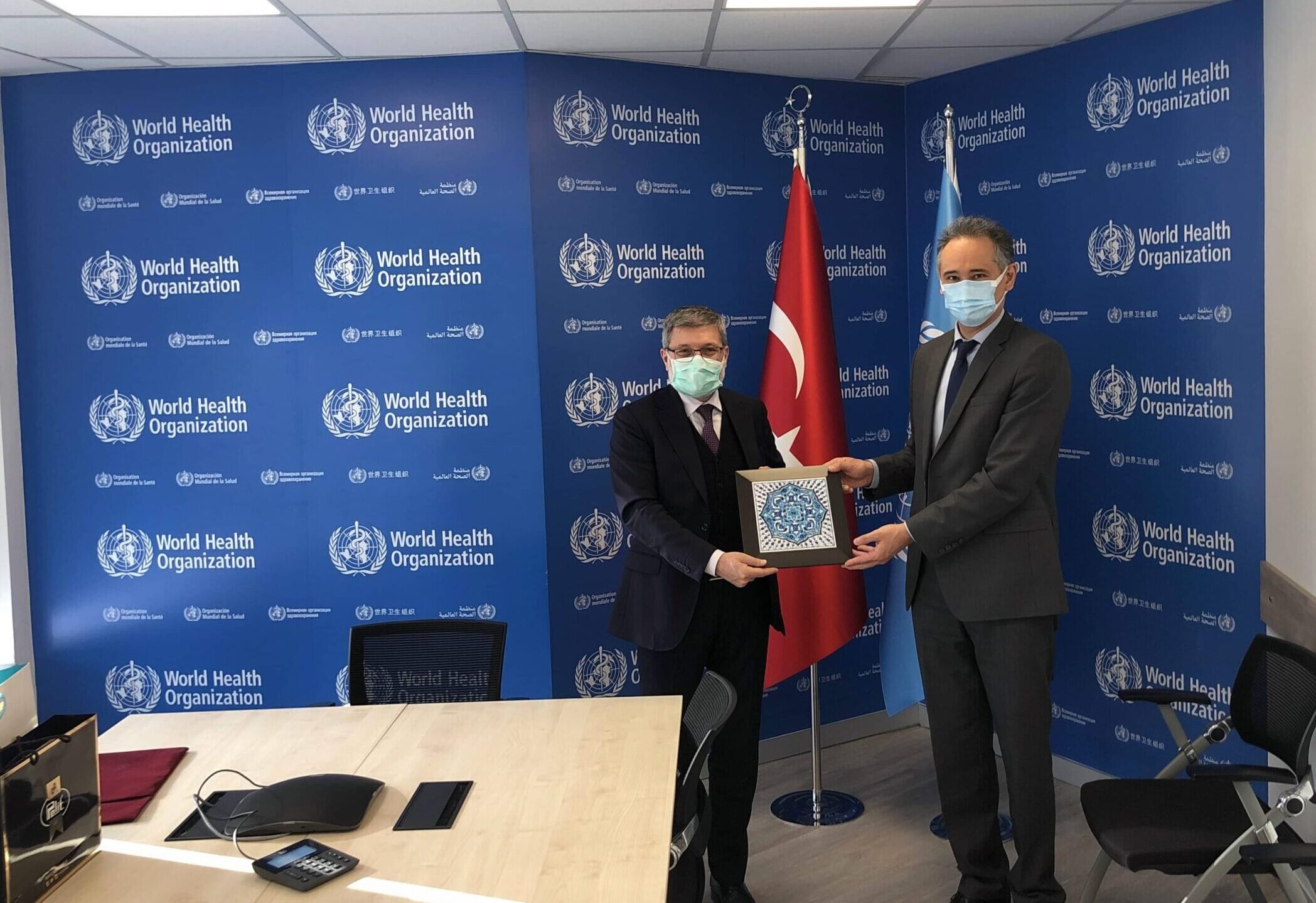 A Visit from the USHAŞ Delegation to the World Health Organization ...